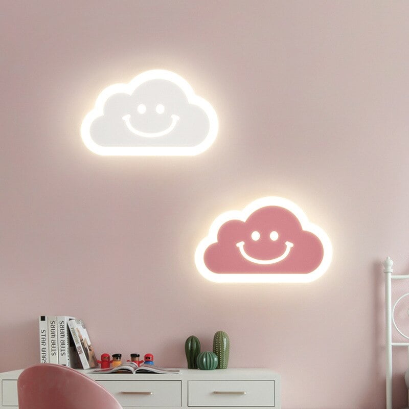 WON Celia Kinderkamer LED Wolk/Ster/Dolfijn Wandlamp